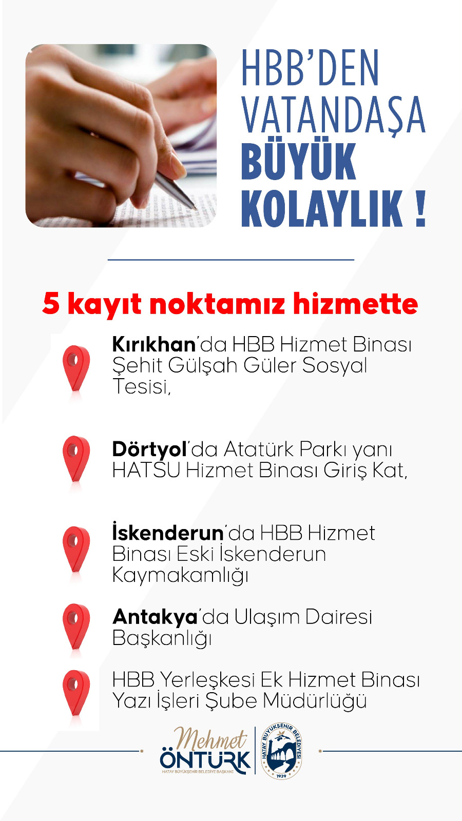 HBB’den Vatandaşa Büyük Kolaylık! – Özyurt Gazetesi